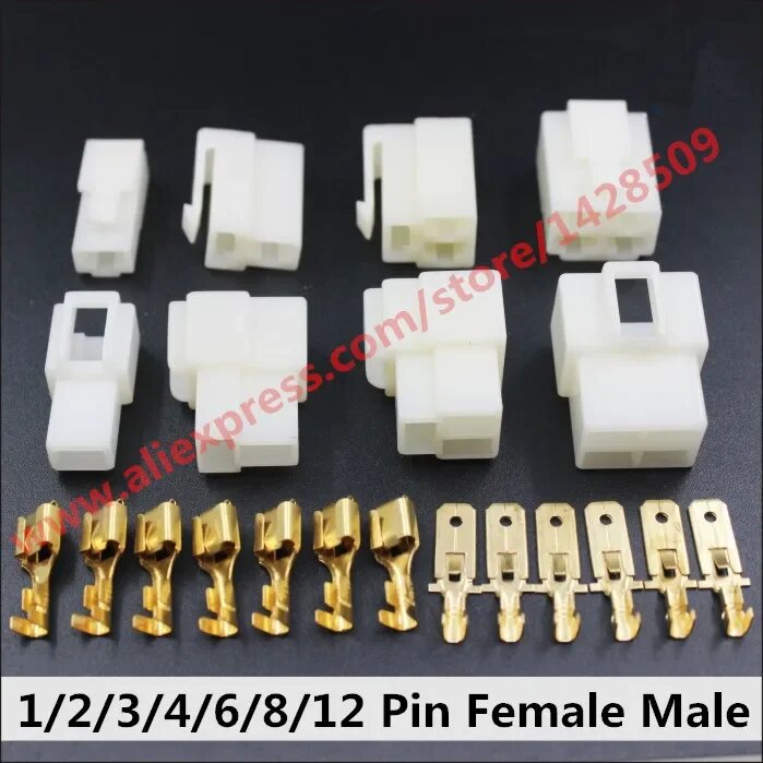 Автомобильный разъем 1 Set 1P, цвет: 1