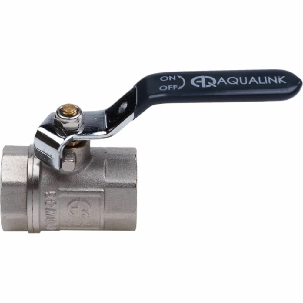 Шаровой кран AQUALINK вн-вн 2 ручка 1148