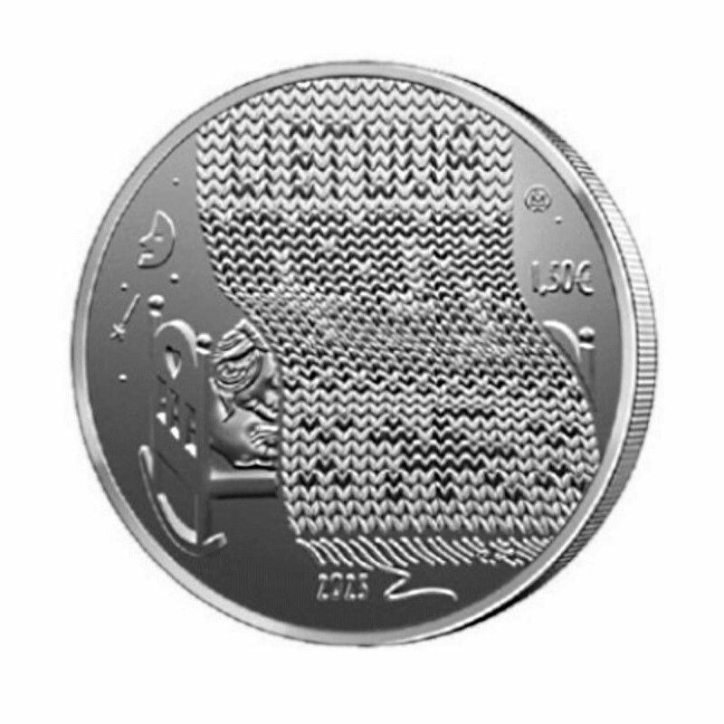 1,5 евро Литвы 2025 г. Колыбельная