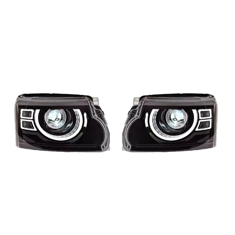 Фары для Land Rover Discovery 4 LED Фары 2010-2017 LR4 Фары ДНС Сигнал поворота Основной фара Все LED Проектор