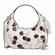 Сумка Coach Carmen, фактура тиснение, белый,