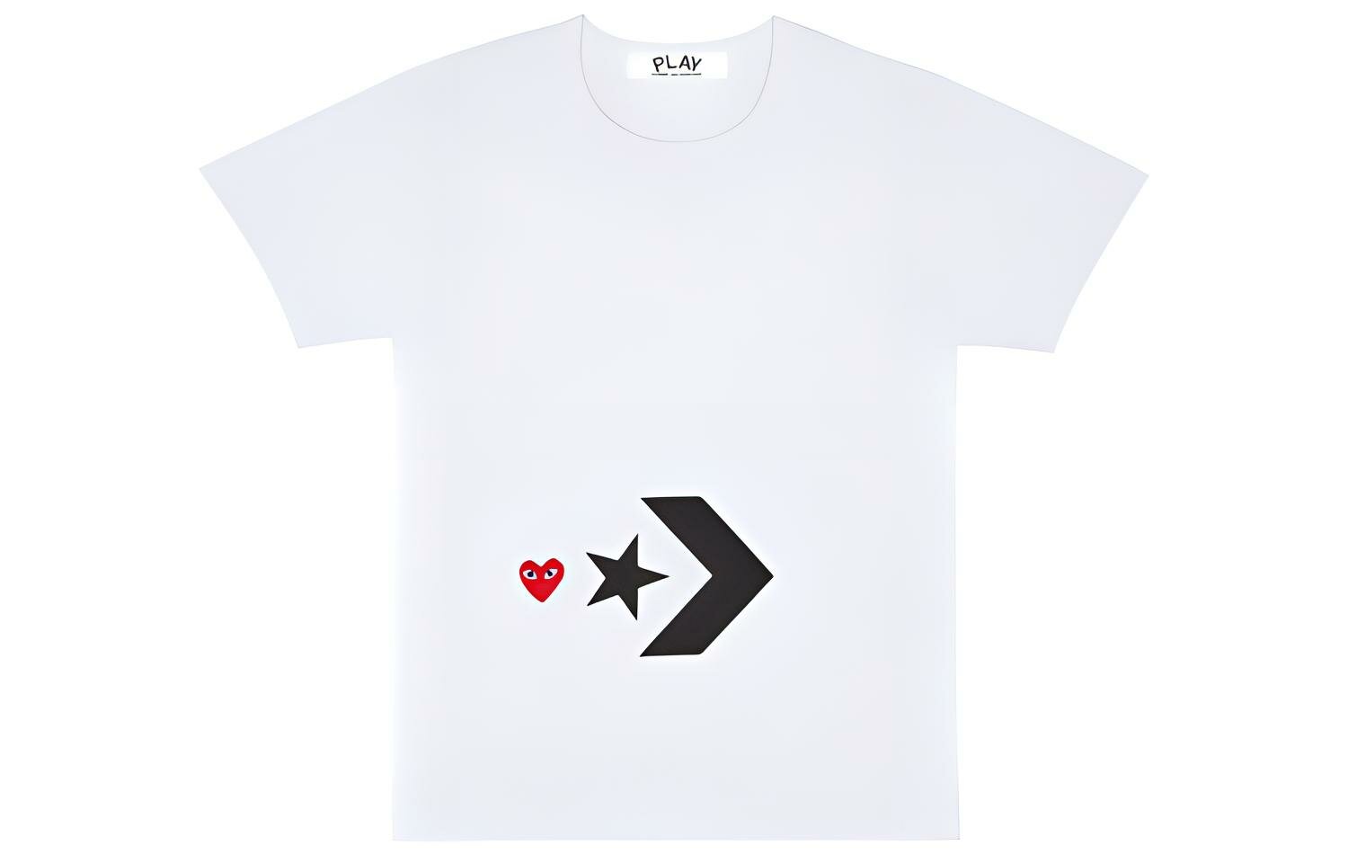 Футболка CDG Play x Converse