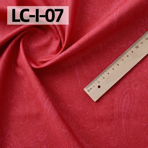 Красная ткань LC-I-07, 145x50 см