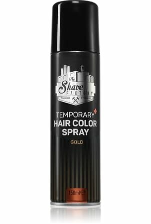 Спрей для укладки волос The Shave Factory Temporary Hair Color Spray, оттенок gold, 150 мл