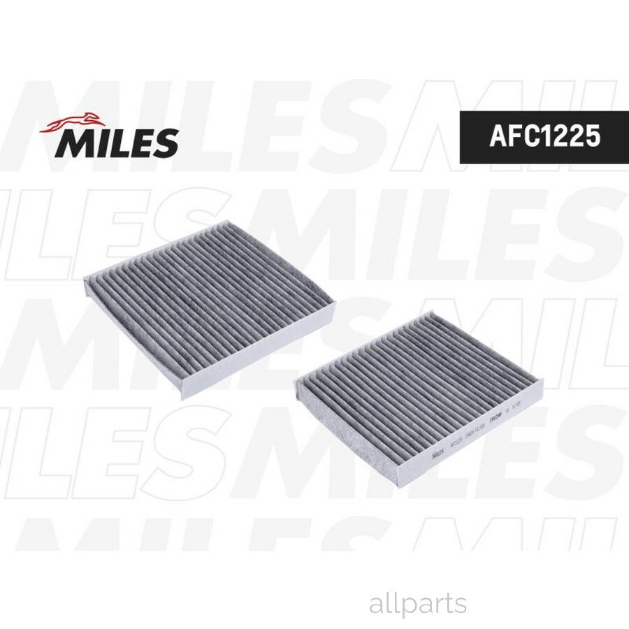 MILES AFC1225 Фильтр салона [угольный]