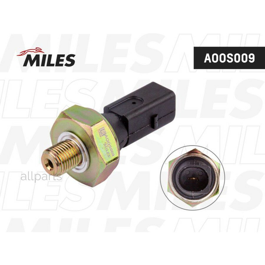 MILES AOOS009 Датчик давления масла RENAULT F4R белый