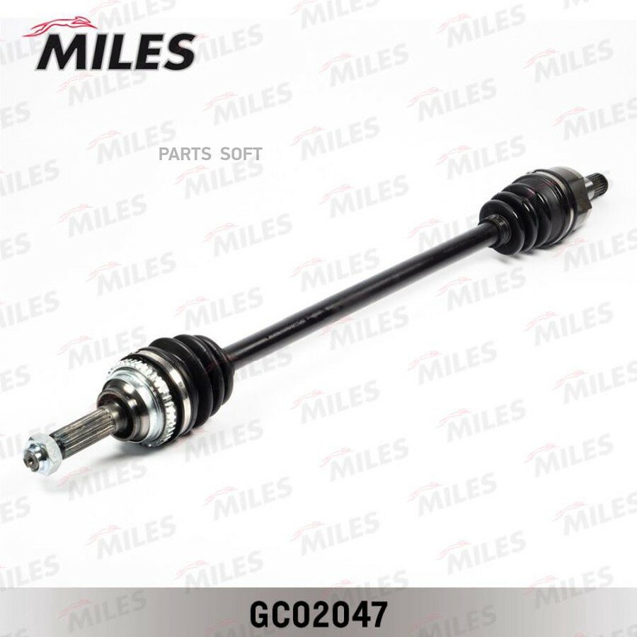 MILES GC02047 Привод в сборе CHEVROLET MATIZ/SPARK 05- прав. ()