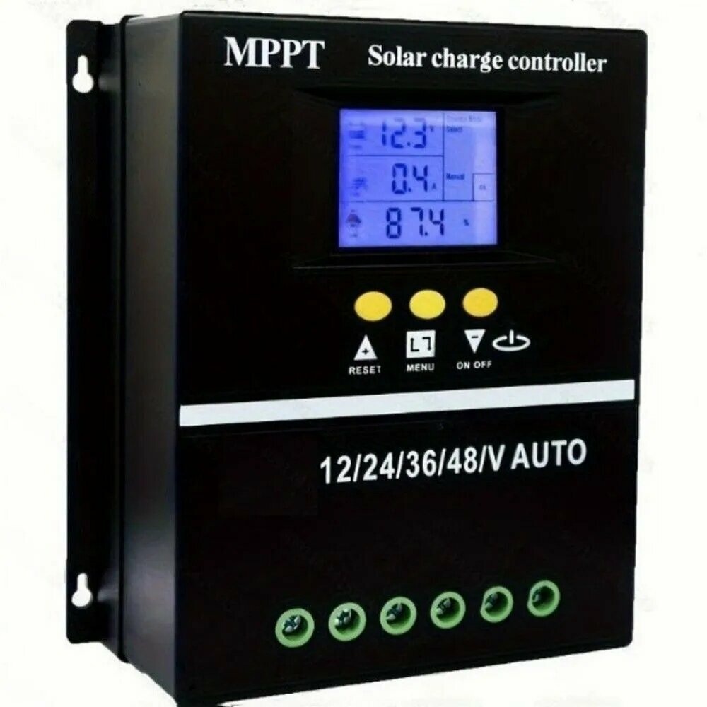 60A 80A 100A для MPPT SOLAR контроллер заряда 12V 24V 36V 48V Auto для солнечной батареи