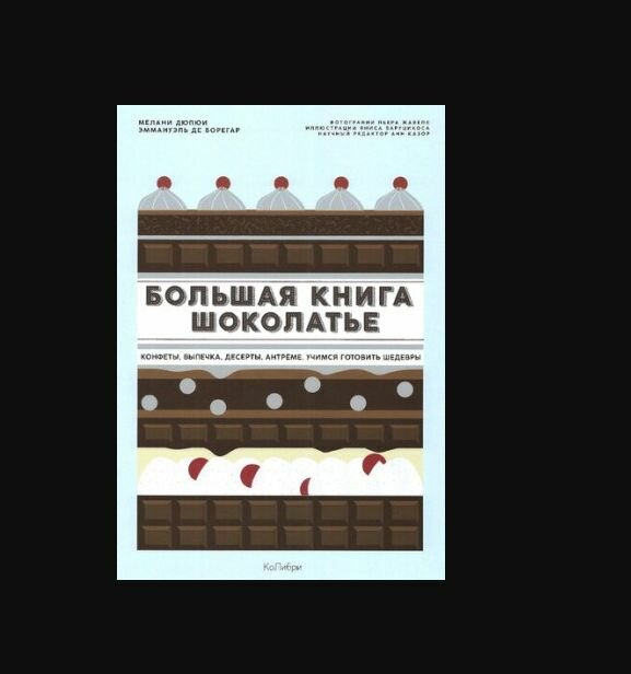 Большая книга шоколатье: конфеты, плитки, десерты, антреме. Учимся готовить шедевры Reprinted books