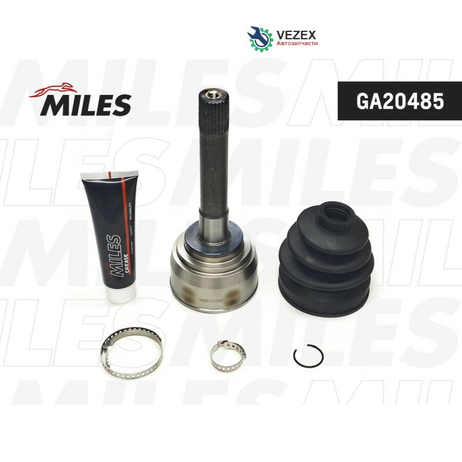 MILES GA20485 ШРУС наружный TOYOTA HIACE/HILUX/4RUNNER 2.8 89- (GSP 859016) GA20485