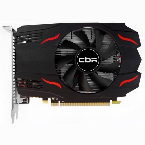 Видеокарта Cbr Radeon RX 550 SINGLE FAN 4G