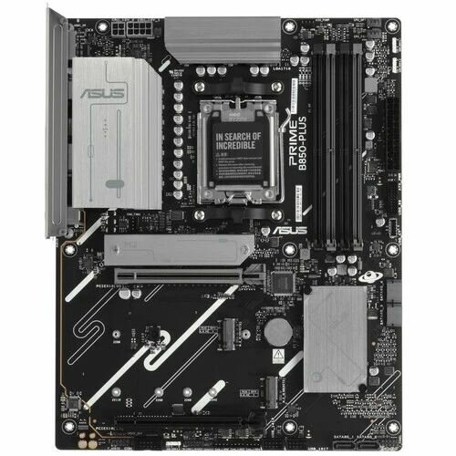 Материнская плата ASUS PRIME B850-PLUS-CSM - AM5, AMD B850, 4xDDR5-5600 МГц, 1xPCI-Ex16, 3xM.2, ATX
