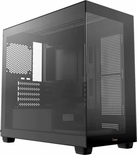Компьютерный корпус Ocypus Gamma C52 (Gamma C52 BK) черный - Mini Tower, Micro-ATX, USB 2.0 Type-A, USB 3.2 Gen 1 Type-A