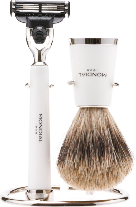 MONDIAL Бритвенный набор "Веспуччи", белая смола Vespucci Shave Kit White 30ml