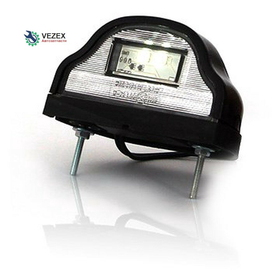WAS 408 фонарь освещения номерного знака ! универсальный 12V-24V LED провод 17cm \