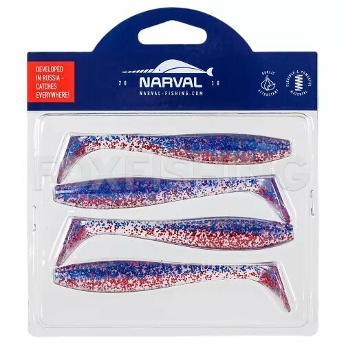 Силиконовая приманка Narval Choppy Tail 12cm #024 4шт.