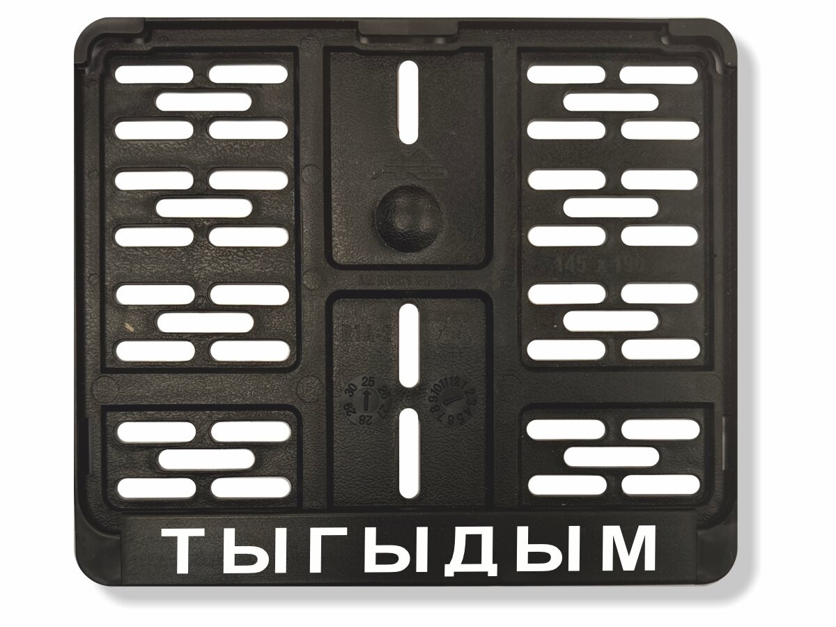 Рамка для номера мотоцикла R1A-2 "тыгыдым"(TDM), Арт рэйсинг
