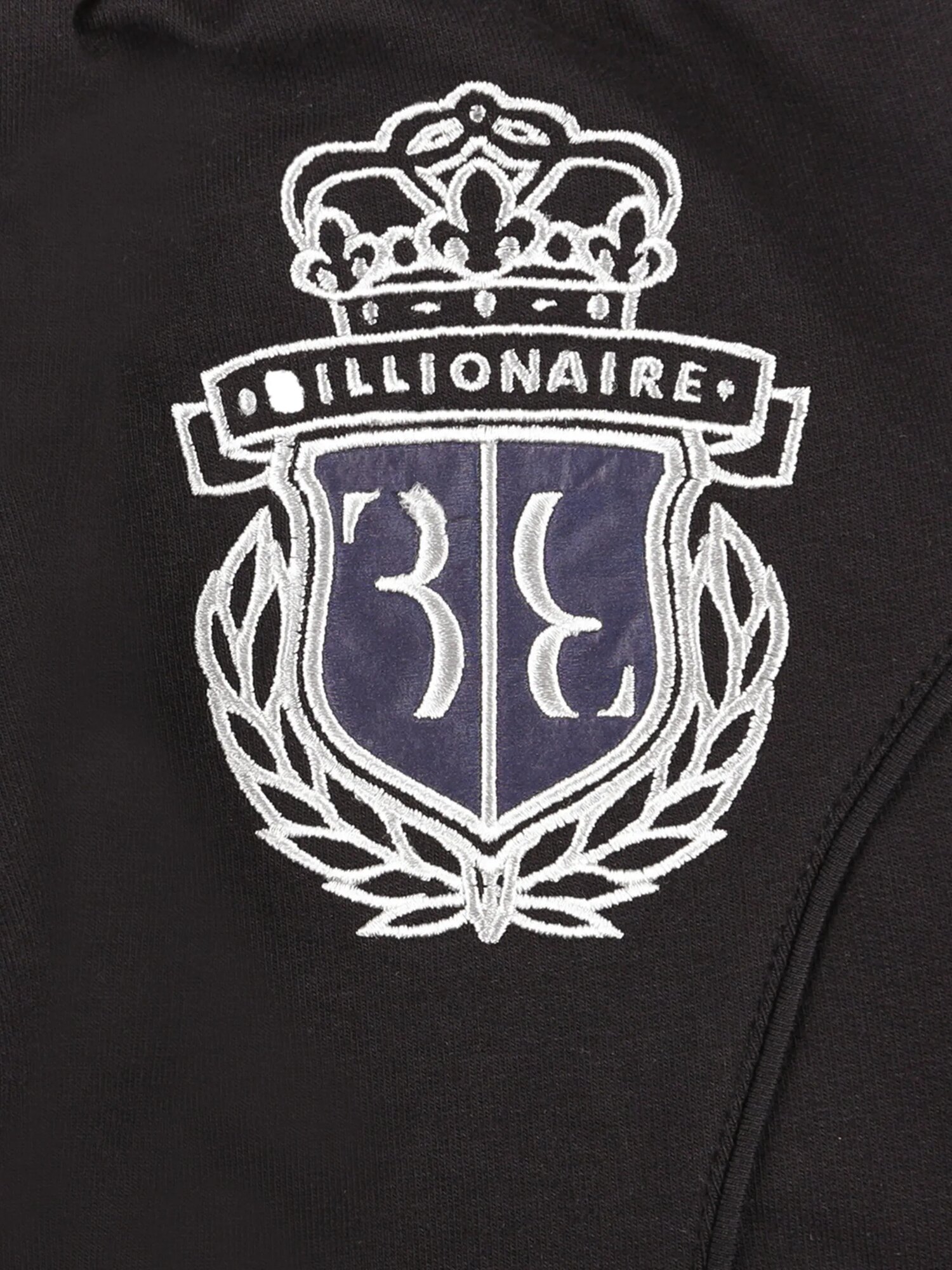 Брюки Billionaire Logo-crest tracksuit bottoms, размер 8 лет, черный — фото 1