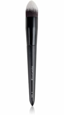 Кисть косметическая brushworks tapered precision buffing brush тип no. 4, 1 шт