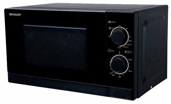 Микроволновая печь SHARP R-6000RK черный/черный