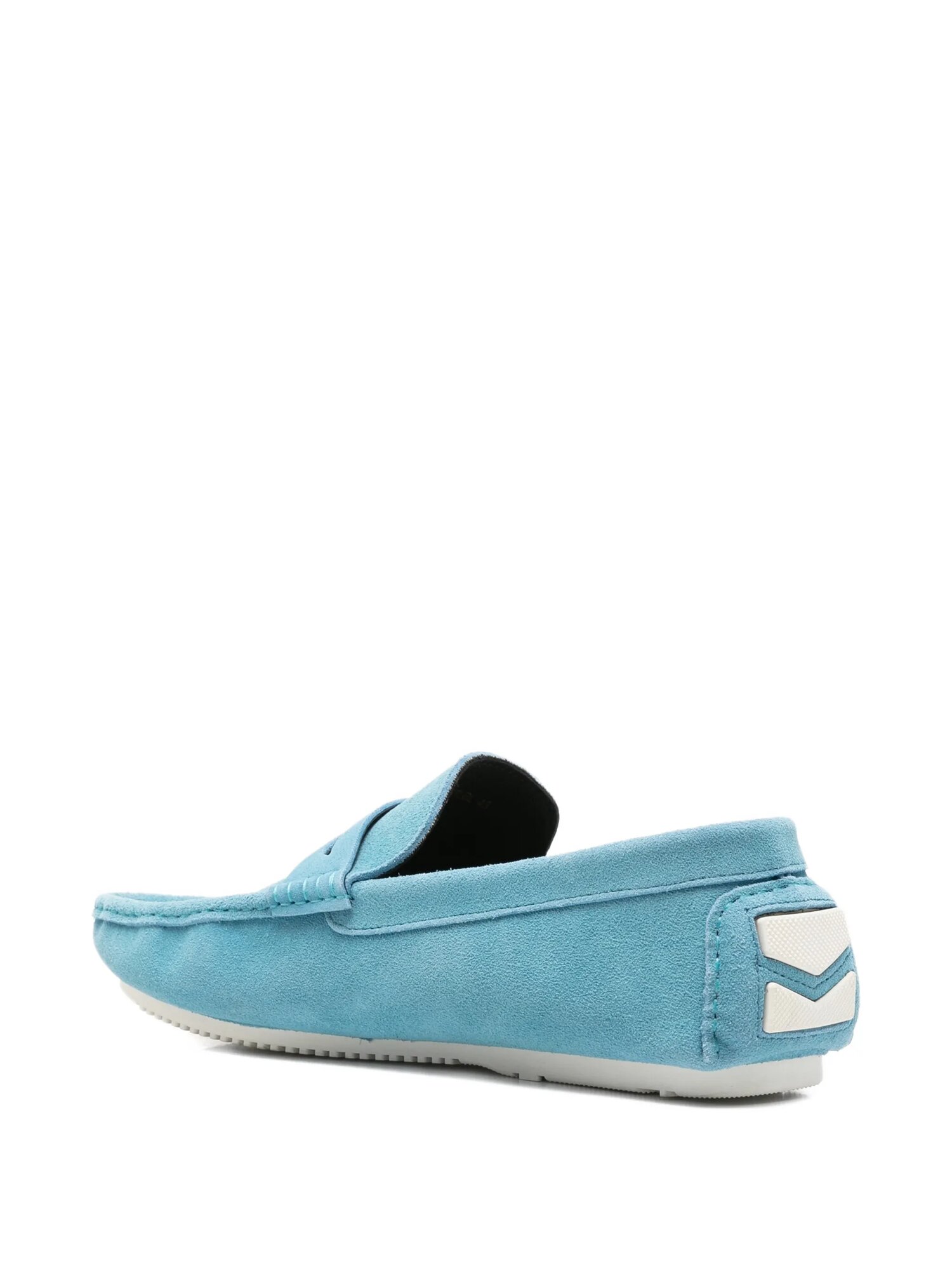 Лоферы SERGIO MORETTI Suede penny loafers, размер 43, blue — фото 1