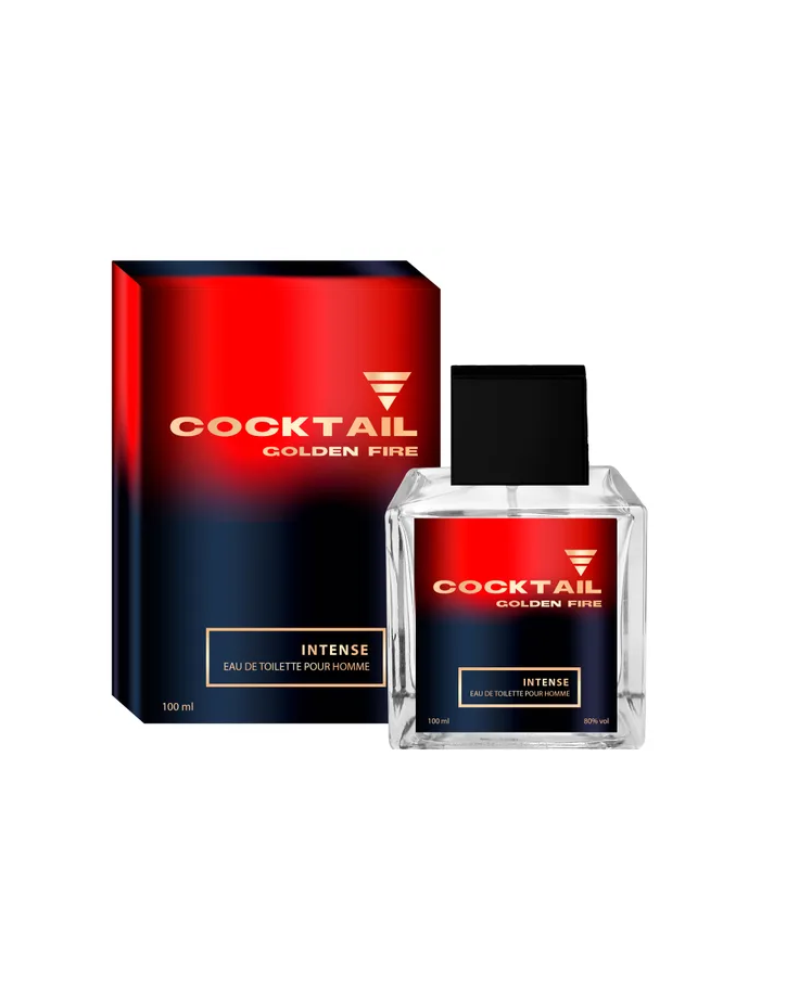 Туалетная вода Sergio Nero "Cocktail Golden Fire", мужская, 100мл, спрей