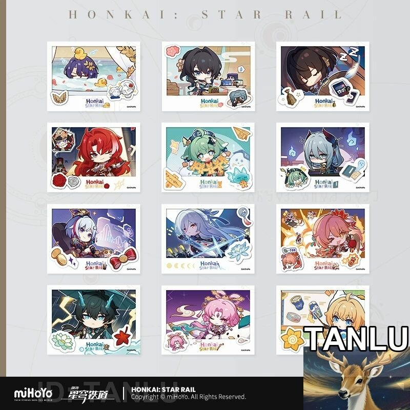 Honkai: Star Rail - Поляроид Full set box Pre-order