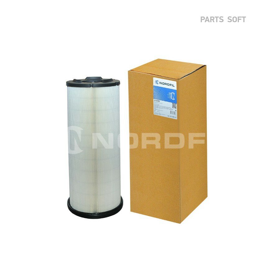 NORDFIL AN5088 Фильтр воздушный FAW CA3250P66K24L1TE5Z - самосвал 6х6 CA6DM2-39E51-24 CA6DM2-42E51-134 (Euro-5)