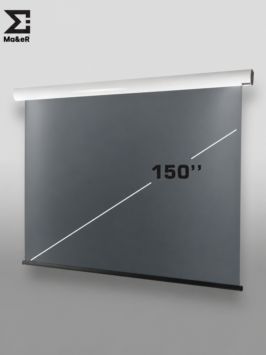 ALR Black Diamond 150" 16:9 Экран моторизированный настенно-потолочный для проекторов