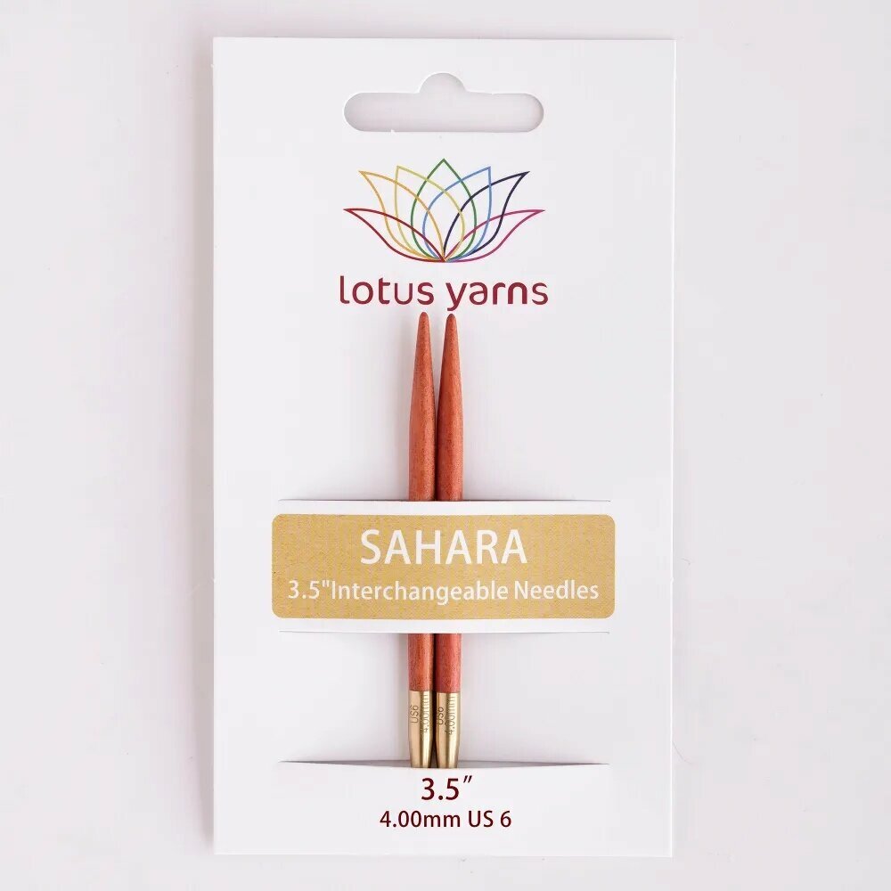 Сменные иглы Lotus Yarns SAHARA 3,5 дюйма