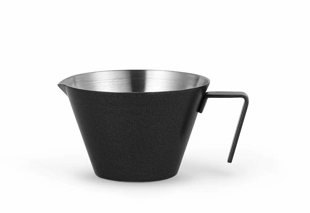 Питчер для эспрессо MHW-3BOMBER Measuring Cup, 100 мл, нержавеющая сталь, черный