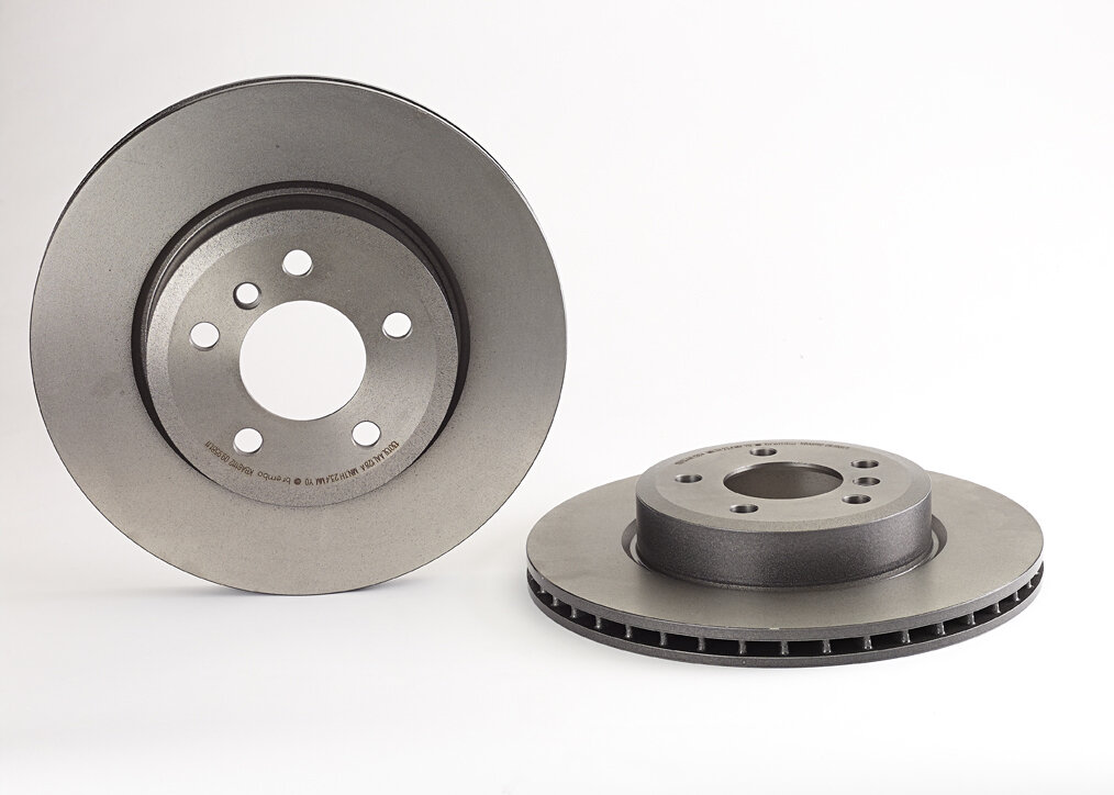 Диск тормозной вентилируемый передний BREMBO (09.9581.11) Prime UV Coated
