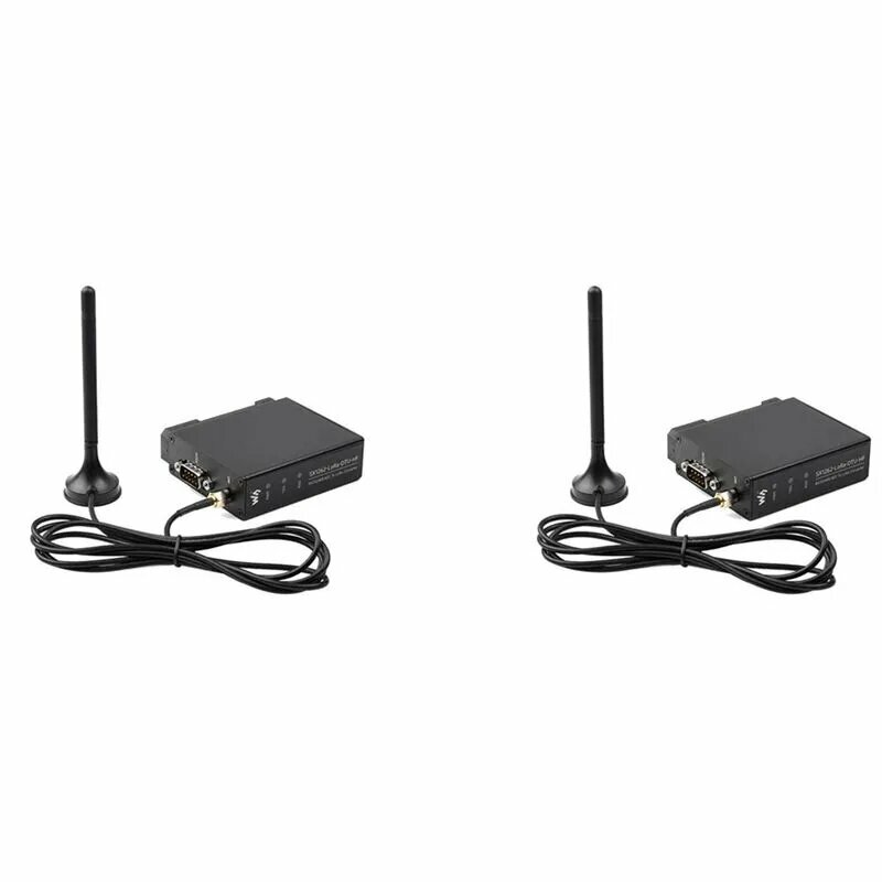 2X SX1262-LoRa-DTU-HF 850-930MHz Направляющая LoRa Терминал передачи данных DTU RS232/RS485/RS422 в для Sub GHz HF