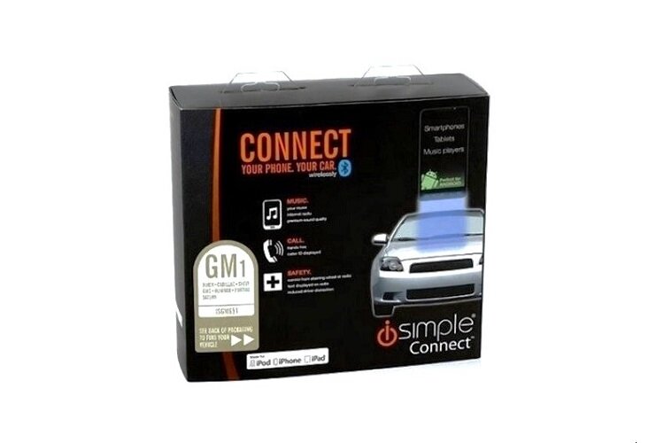 Автомобильный iPhone/AUX/USB/Bluetooth A2DP адаптер - шлюз iSimple Connect ISGM651 для Pontiac Torrent Made in USA