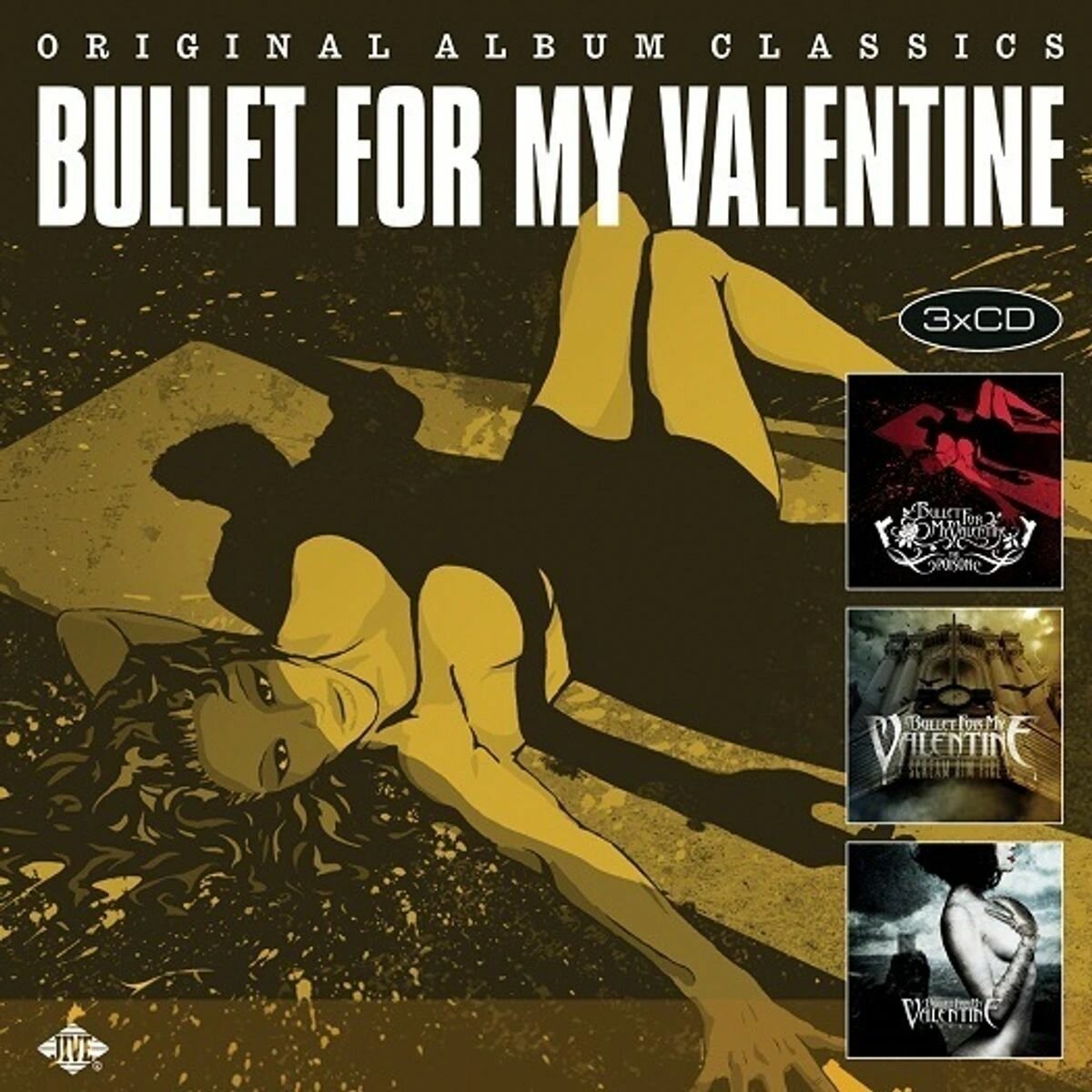 Фирменный аудио диск Bullet For My Valentine - Original Album Classics (3CD) 2015, Papersleeves In Case
