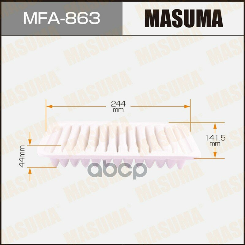 Воздушный фильтр A-740 MASUMA (1/40) Masuma арт. MFA863 - высокое качество товара по низкой цене