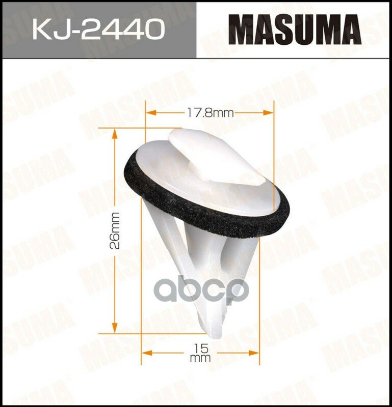 Клиса автомобильная (автокрееж) MASUMA 244-KJ [] Masuma арт. KJ2440