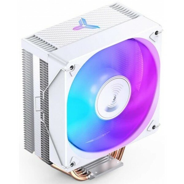 Вентилятор JONSBO CR-1000E White LGA1700/1200/115X (TDP 210W, PWM, 120mm Dynamic Multi-Color LED Fan, 4 тепловые трубки, белый, 4-pin) Retail