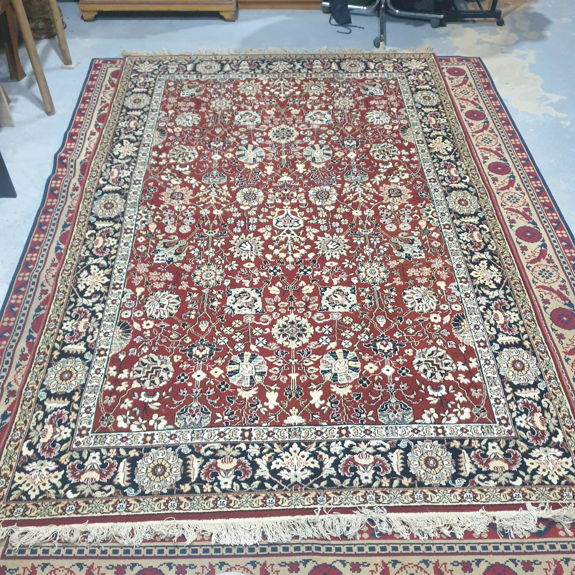 Винтажный ковер 190х280 см шерсть Турция