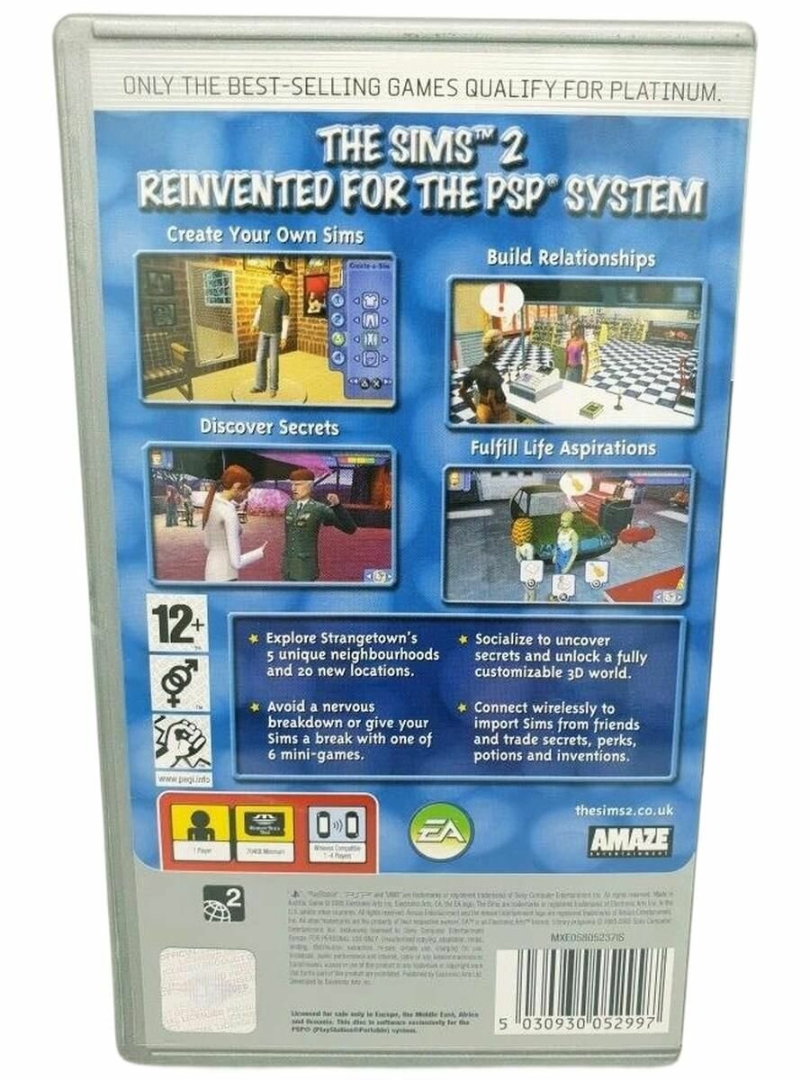 Игра для PSP The Sims 2 — фото 1