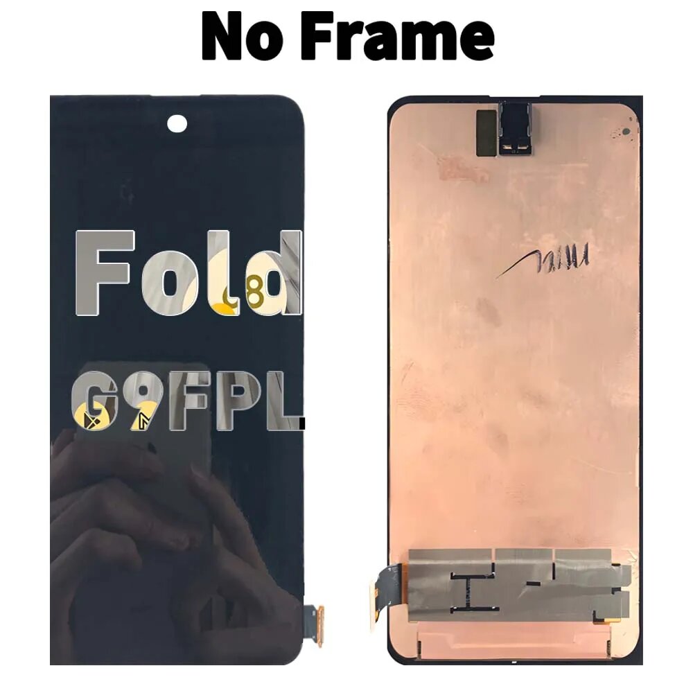 5,8-дюймовый складной OLED-экран для Google Pixel Fold 5G, сенсорный дисплей с дигитайзером, замена LCD-экрана для Pixel Fold G9FPL