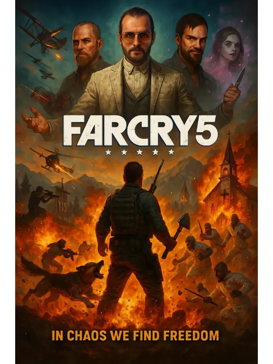 Far Cry 5, игра для ПК (на флешке USB)