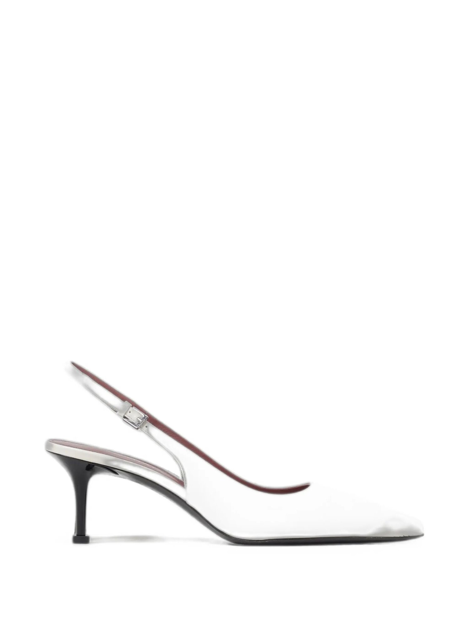 Туфли Chanel patent-leather slingback pumps 