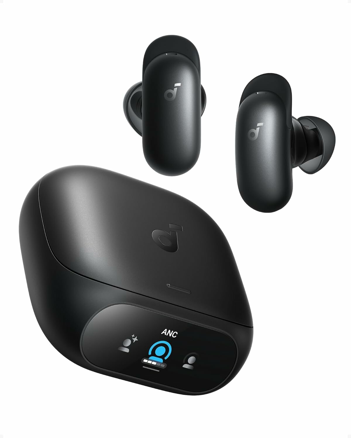 Anker Soundcore Liberty 5 Pro TWS, рекорд Гиннесса по качеству звонков, AI Chip,8 микрофонов, ANC, AMOLED-дисплей