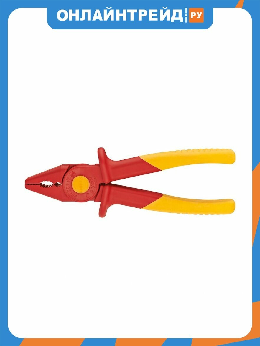 Плоскогубцы Knipex 986201, захватные из пластмассы 180 mm