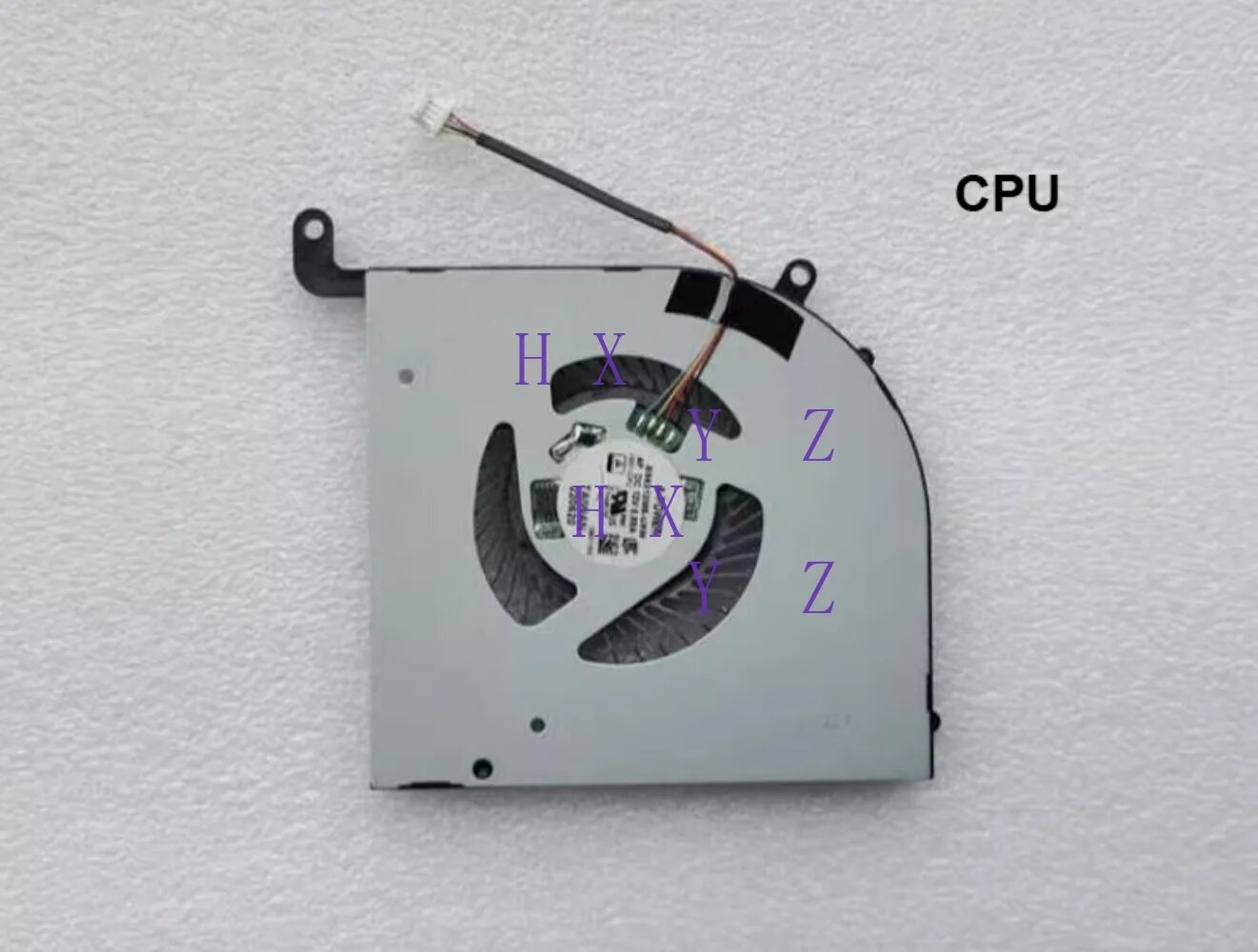Охлаждающий вентилятор для ноутбука MSI Creator Z16P WYORESY BS6212MS-U5W/BS6212MS-U5Z CPU Fan