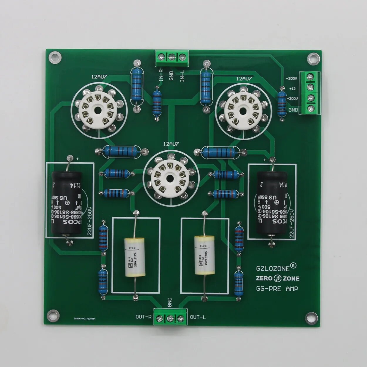 Плата предусилителя SENGTERBELLE HiFi лампового 12AU7 Assembled Board
