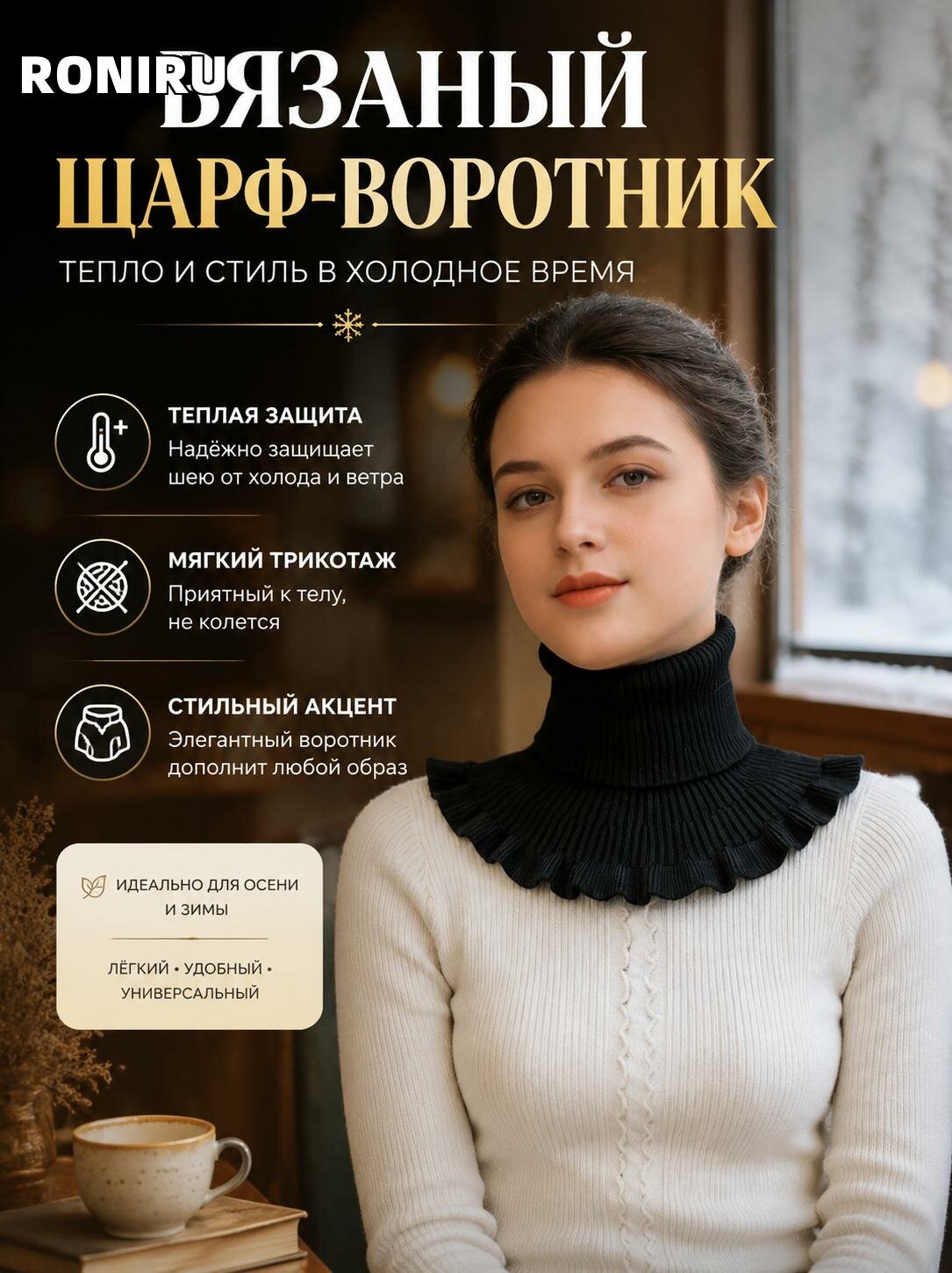 Комплект с шарфом