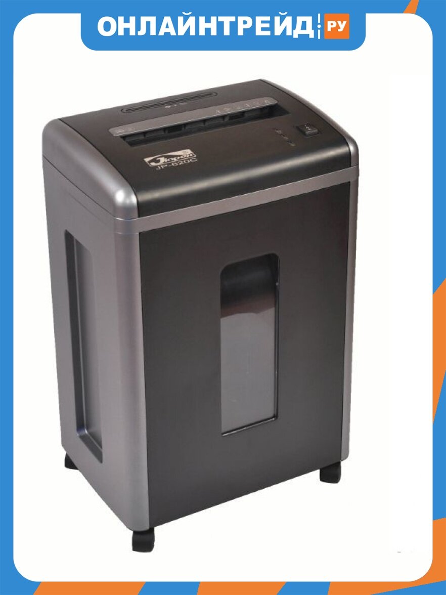 Уничтожитель документов Jinpex JP-620C, 4x50 мм, 9 листов, 22 л, P3