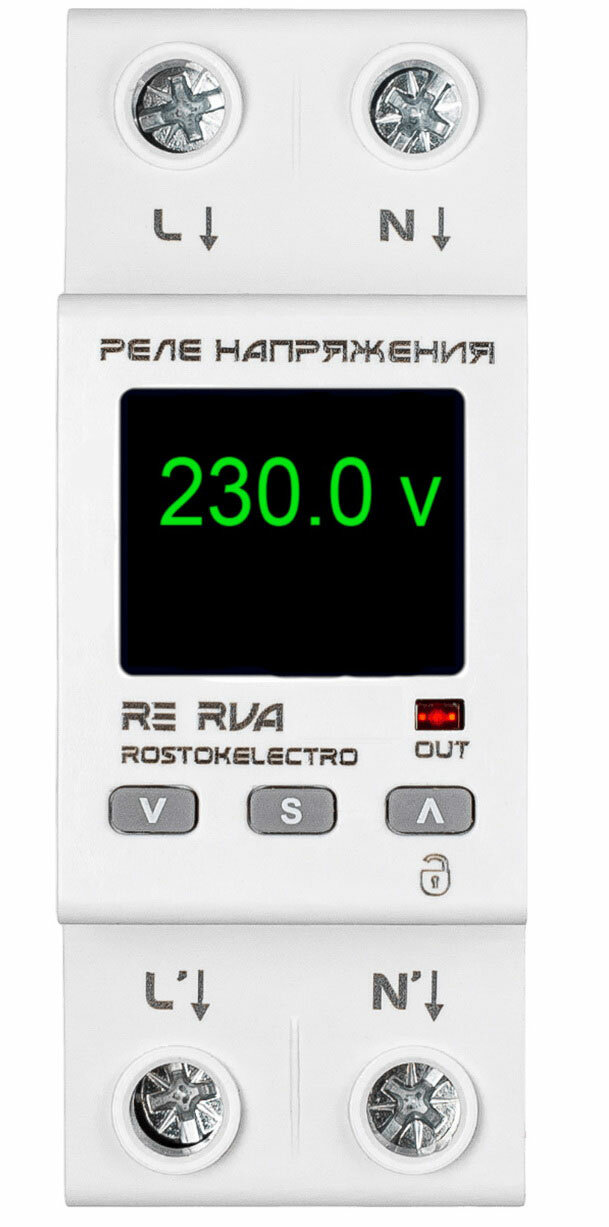 Реле напряжения RE RVA-32A